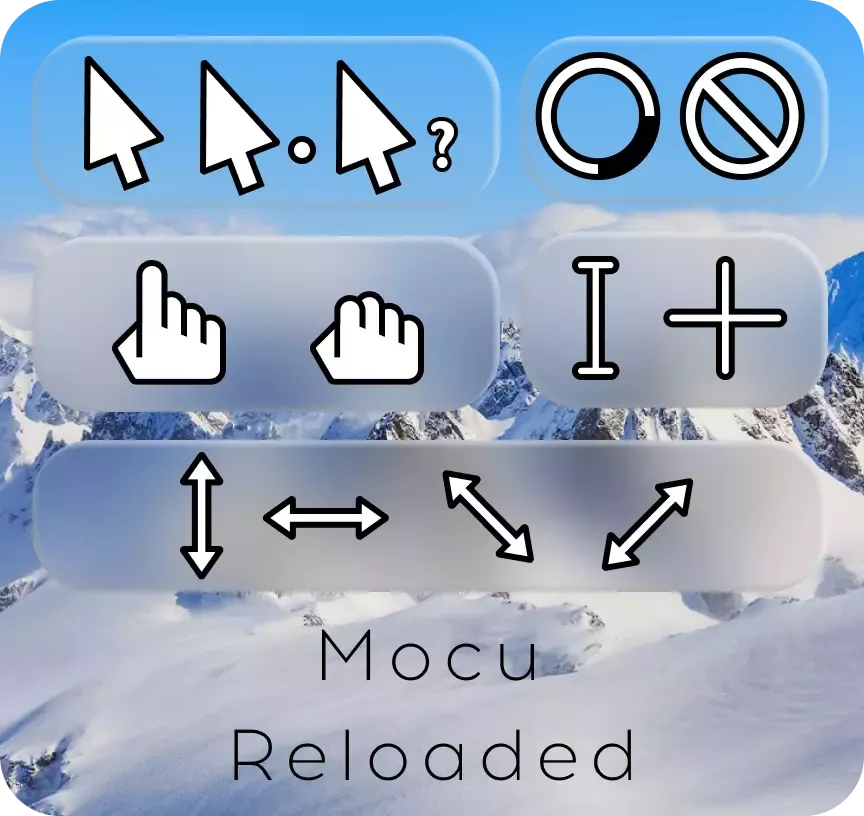Cursors Mocu new version on Windows download on VSThemes.org