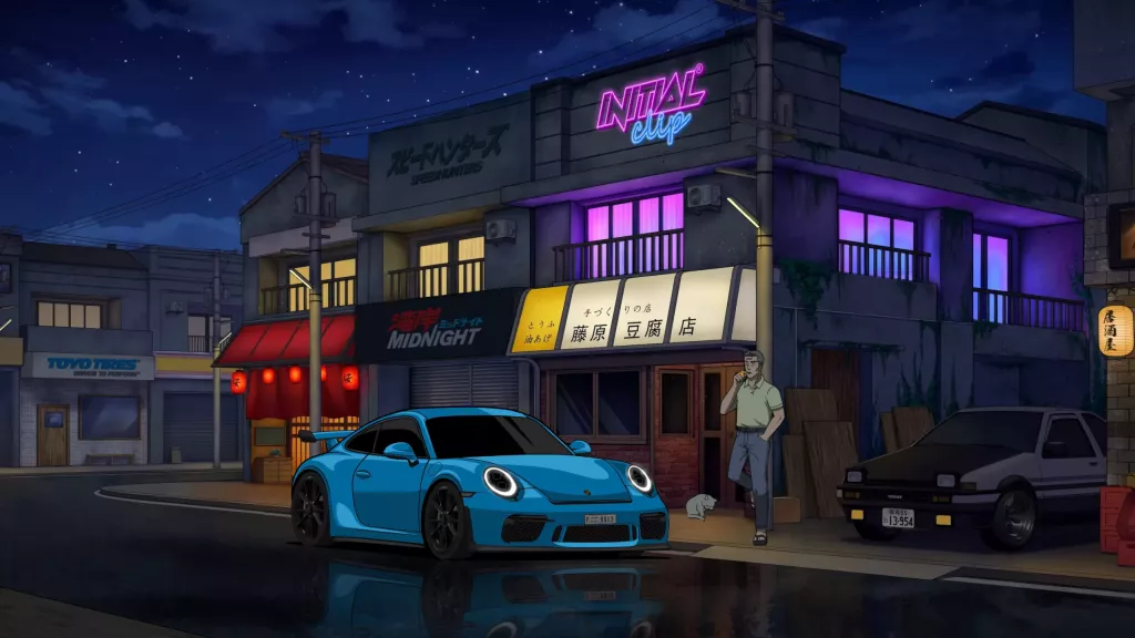 Live wallpaper Porsche 991.2 GT3 (Initial Clip) download on VSThemes.org