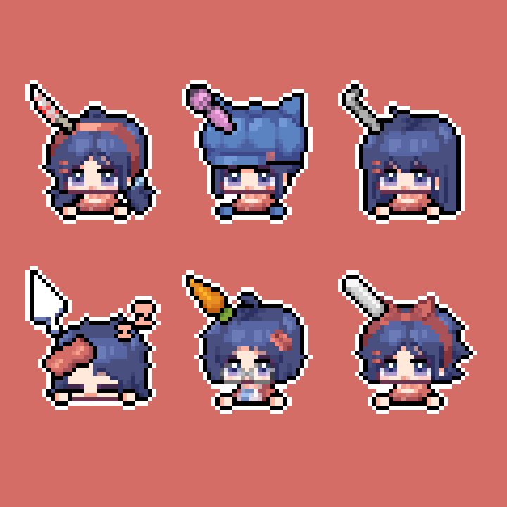 Cursors Mita (Miside) extended version on Windows download on VSThemes.org