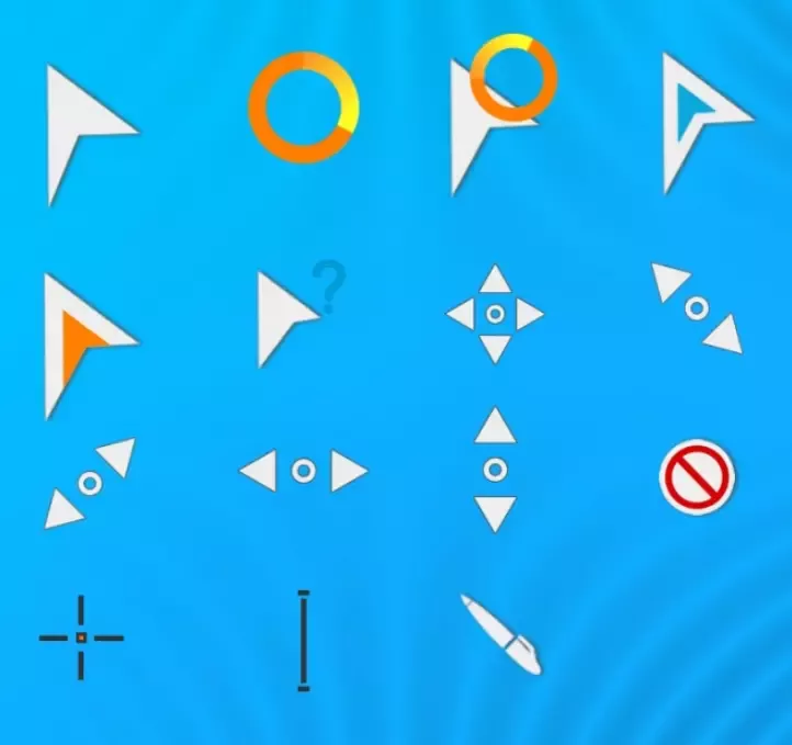 Cursors Clean Cursor, light version on Windows download on VSThemes.org
