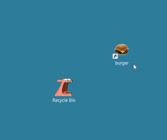 Icons Patrick Star Recycle bin download on VSThemes.org