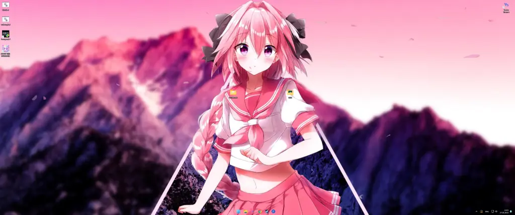 Live wallpaper Astolfo download on VSThemes.org