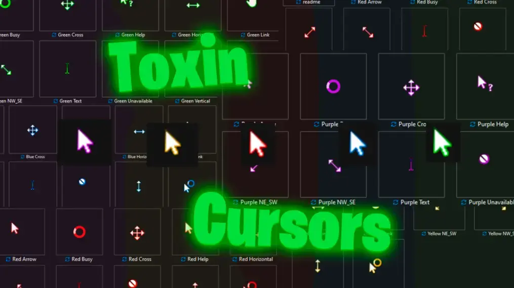Cursors Toxin on Windows download on VSThemes.org