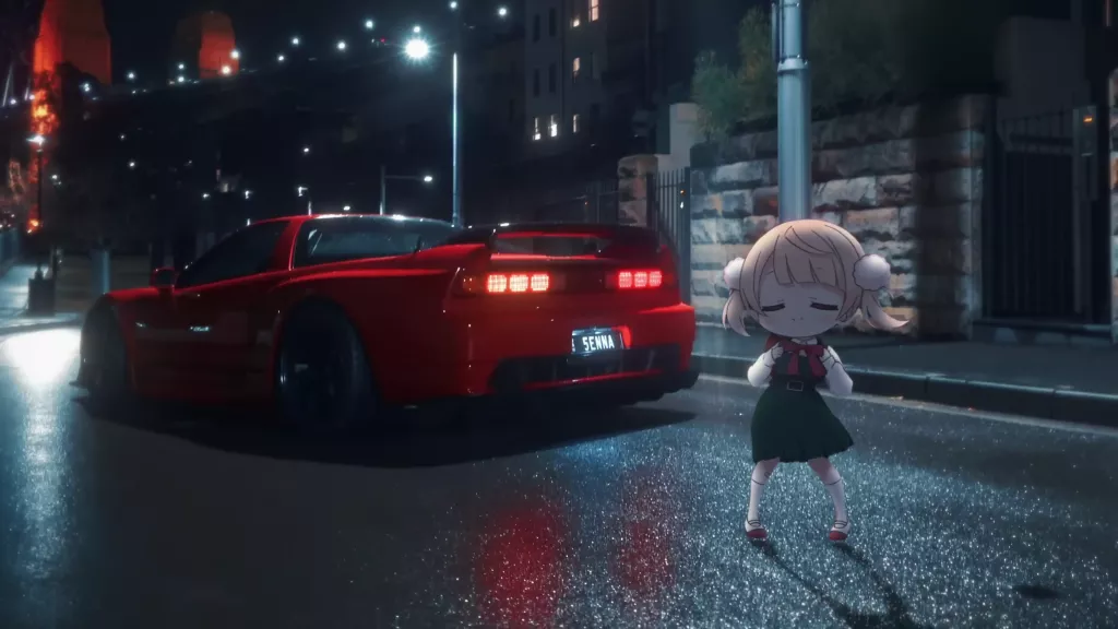 Живые обои Honda NSX / 5ENNA - Shigure Ui [God Requiem] dance скачать ...