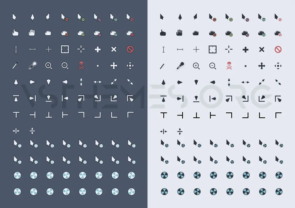 Cursors Radioactive Nord on Windows download on VSThemes.org