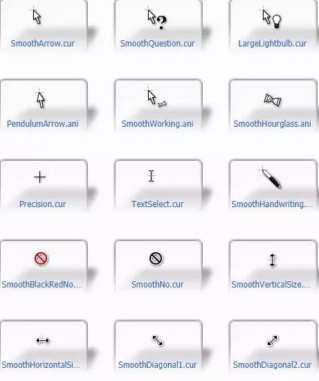 Cursors Classic white on Windows download on VSThemes.org