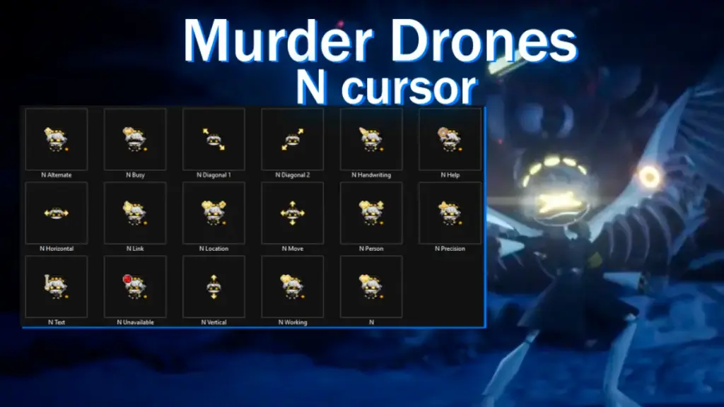 Cursors Murder Drones on Windows download on VSThemes.org