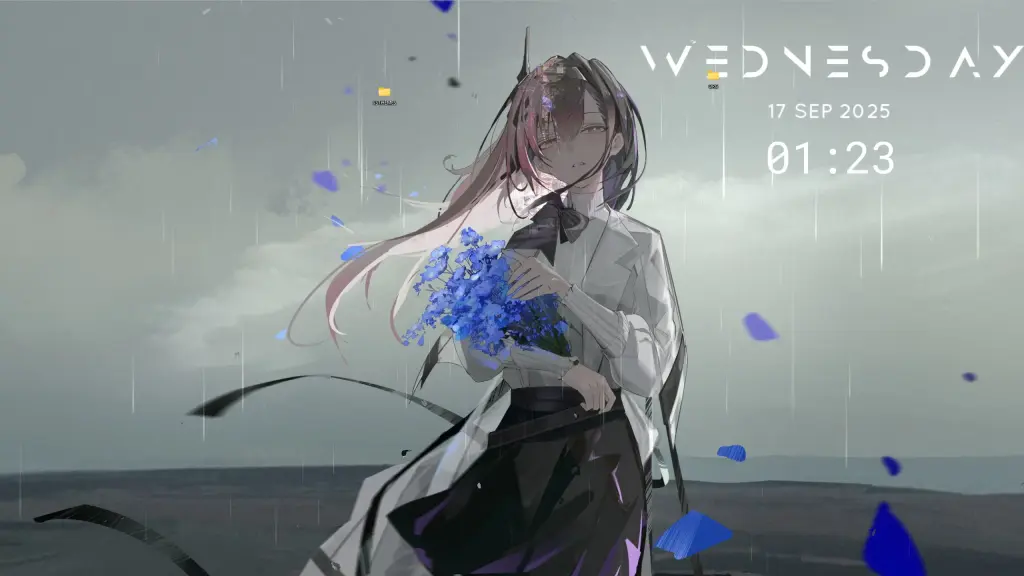Live wallpaper Priestess (Arknights) download on VSThemes.org