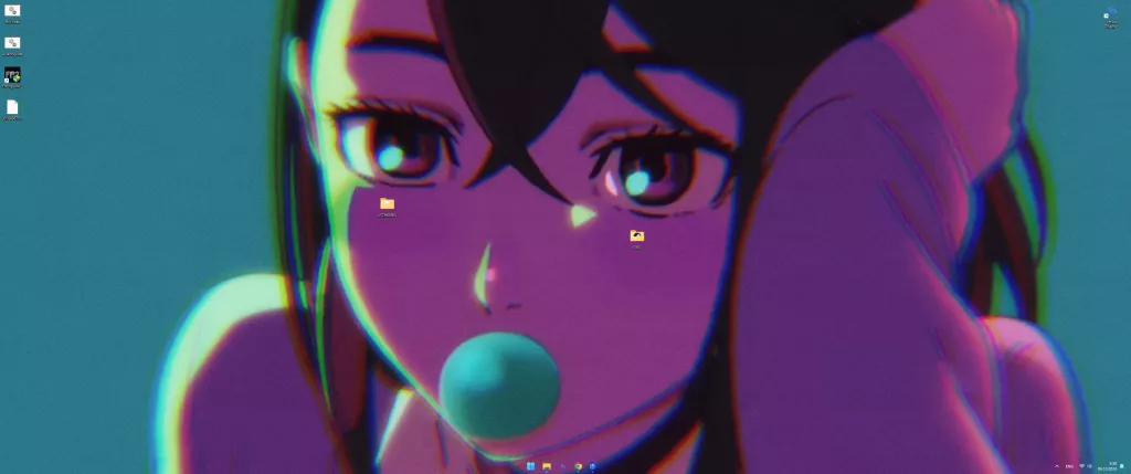 Live wallpaper Dandadan - Momo Bubble download on VSThemes.org