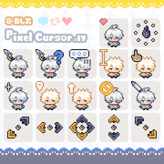 Cursors Chibi Phainon (Honkai Star Rail) on Windows download on ...