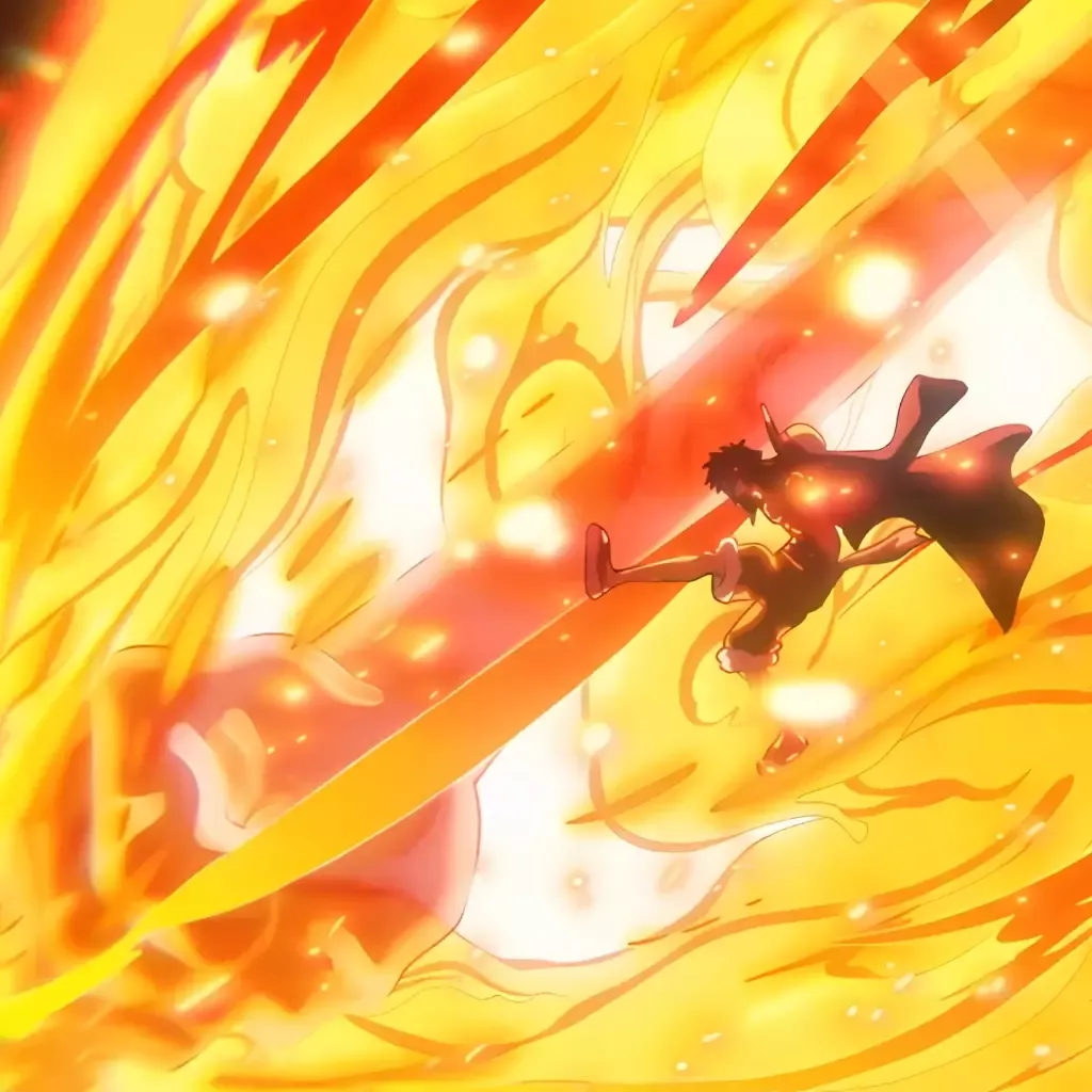 Live wallpaper One Piece Luffy Red Roc High Quality download on ...