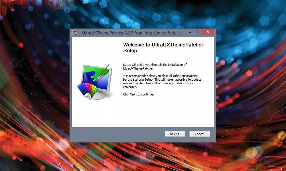 UltraUXThemePatcher - patch for installing themes v.4.5.0 download on VSThemes.org