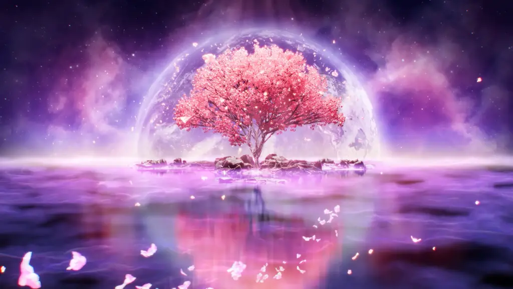 Живые обои Неземное цветение (VISUALDON) скачать на VSThemes.org