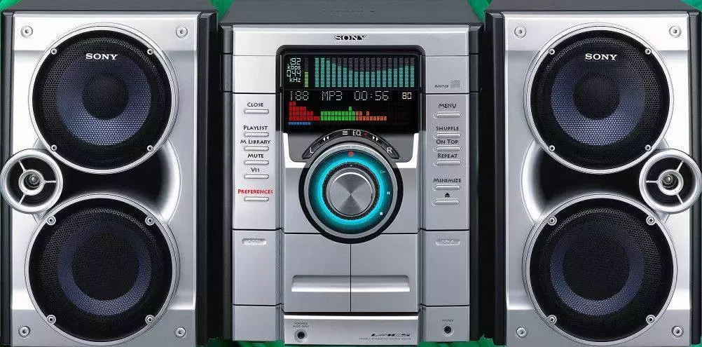 Skin Sony Music Center for AIMP download on VSThemes.org