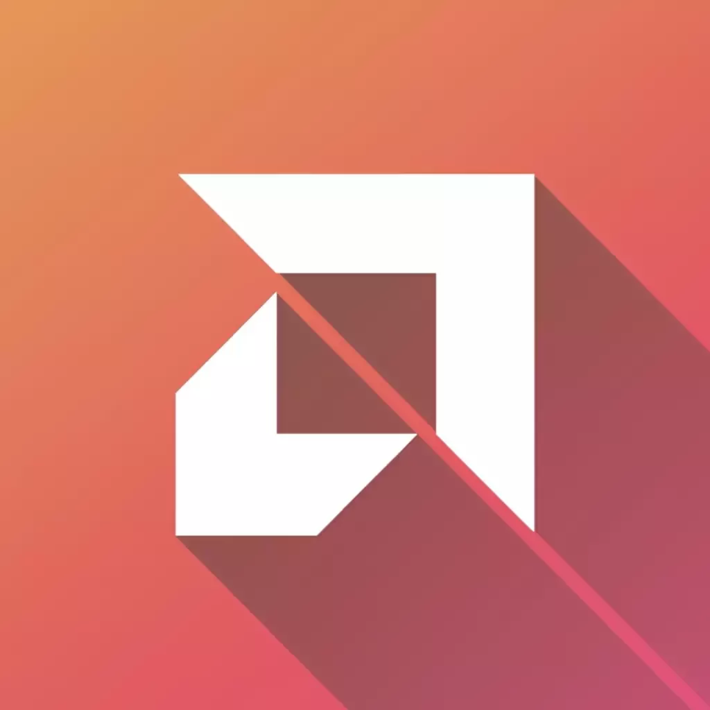 Live wallpaper White AMD logo, gradient on the background download on ...