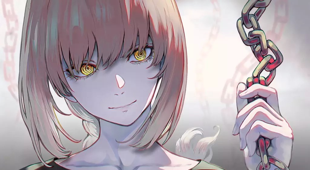 Живые обои Chainsaw Man Makima Zombies You скачать на VSThemes.org