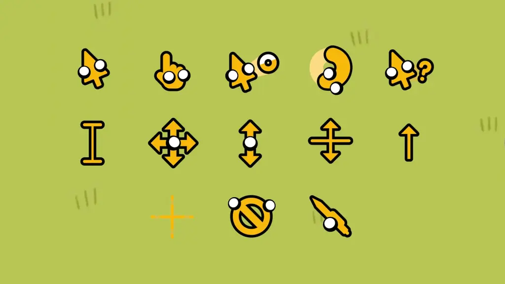 Cursors Jake The Dog (Adventure Time) on Windows download on VSThemes.org