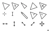 Cursors Black and white minimalism on Windows download on VSThemes.org