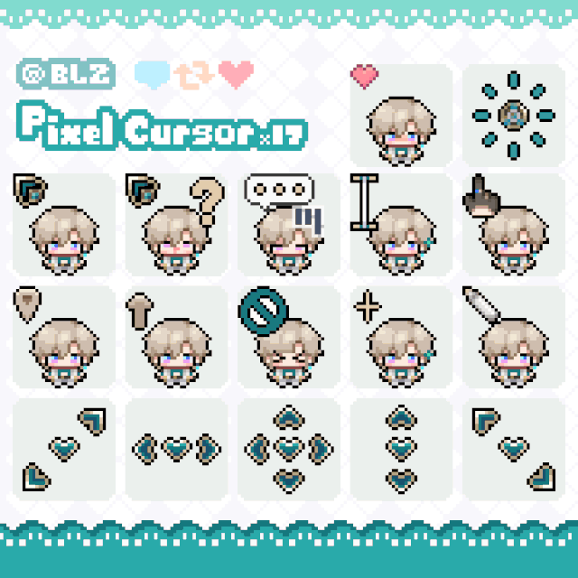 Cursors Aventurine - Honkai Star Rail on Windows download on VSThemes.org