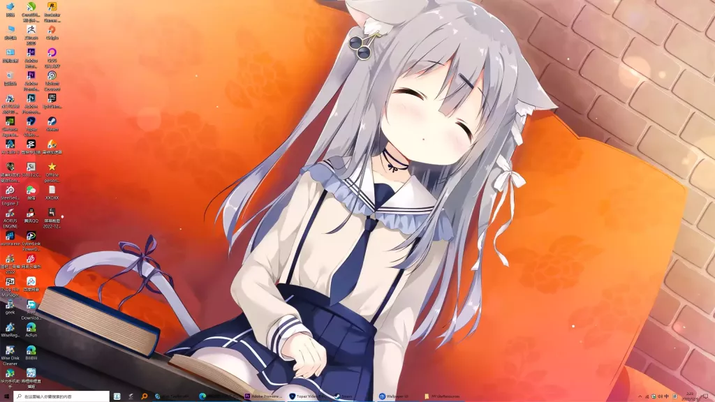 Живые обои Yukimura Chieri - Cat-nap Amairo Chocolate скачать на ...