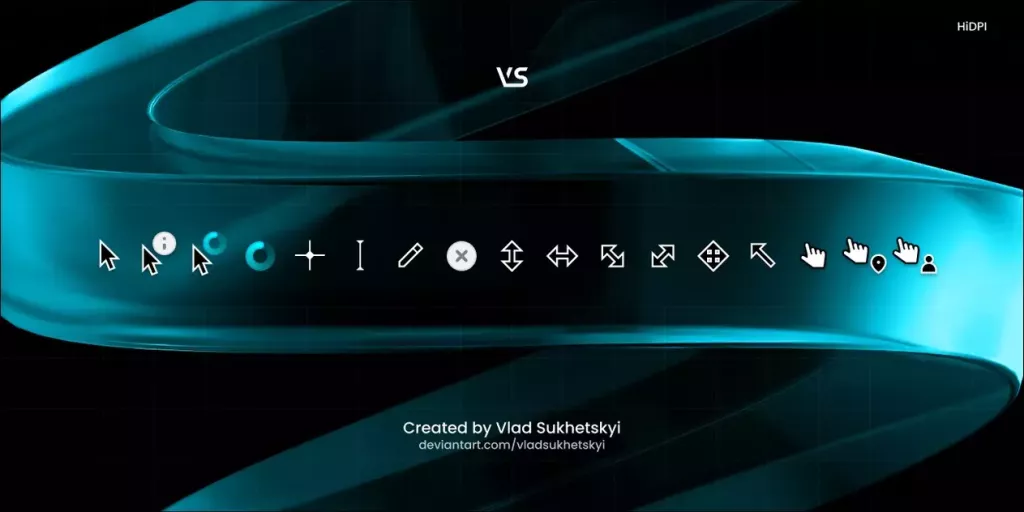 Cursors VS v19.0 on Windows download on VSThemes.org