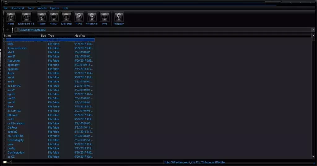 Theme Rockstar, black version for WinRAR download on VSThemes.org