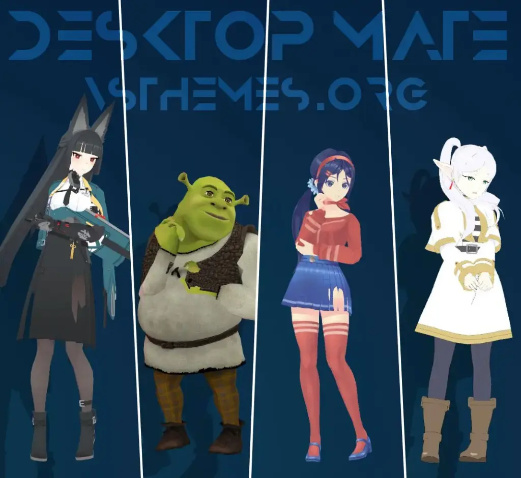 Desktop Mate - скринмейт скачать на VSThemes.org