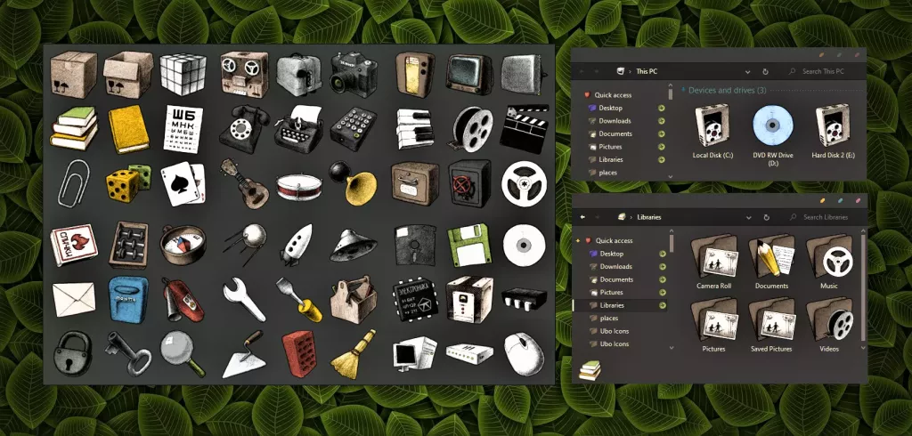 Icons Ubo for 7tsp download on VSThemes.org