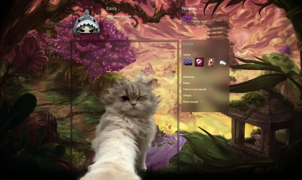 Kitten glitch effect Featured Showcase Steam download on VSThemes.org