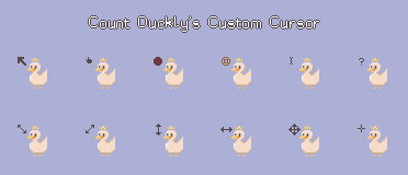 Cursors Duck on Windows download on VSThemes.org