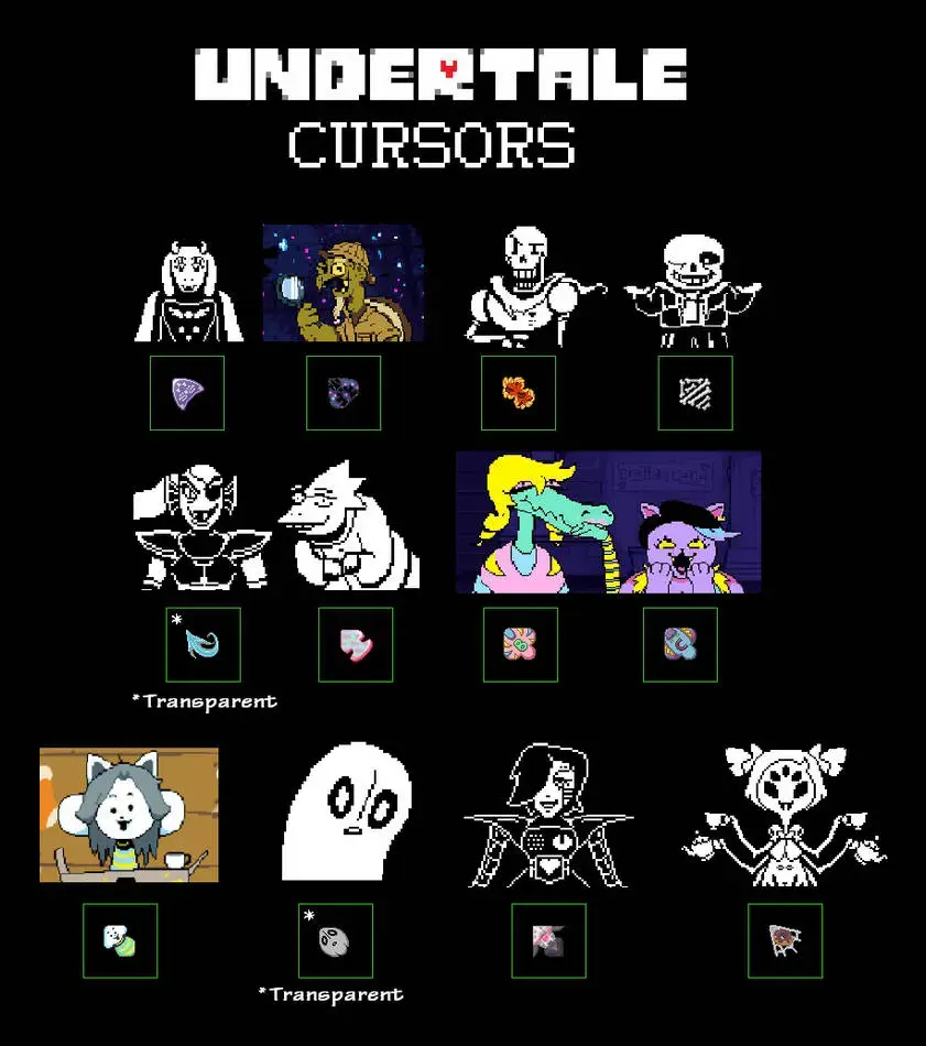Cursors Undertale Alt on Windows download on VSThemes.org