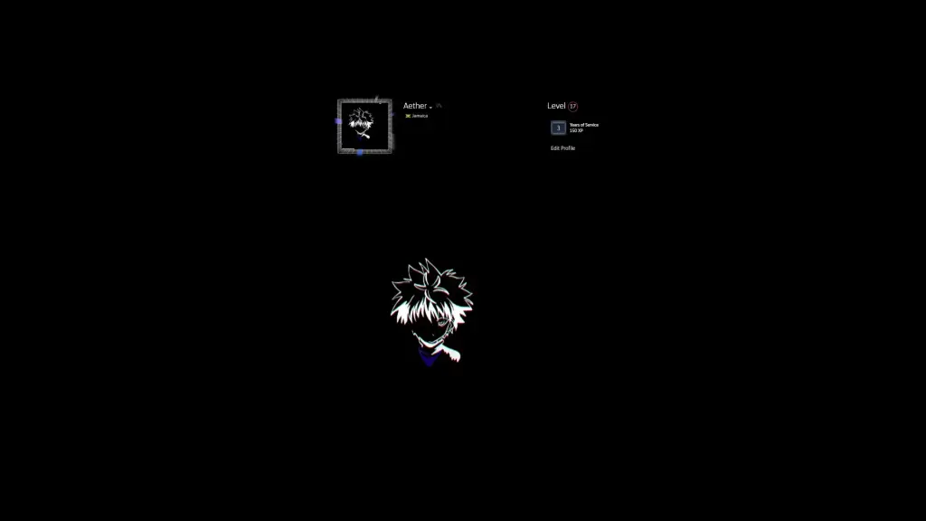 Steam Artwork Killua on a black background download on VSThemes.org