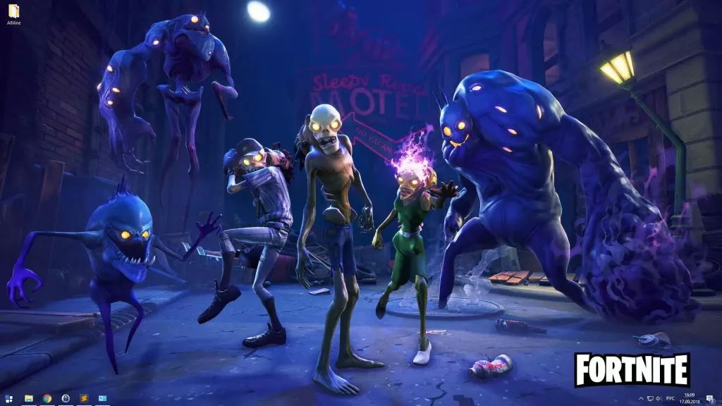 Themepack Fortnight for Windows 8/10/11 download on VSThemes.org