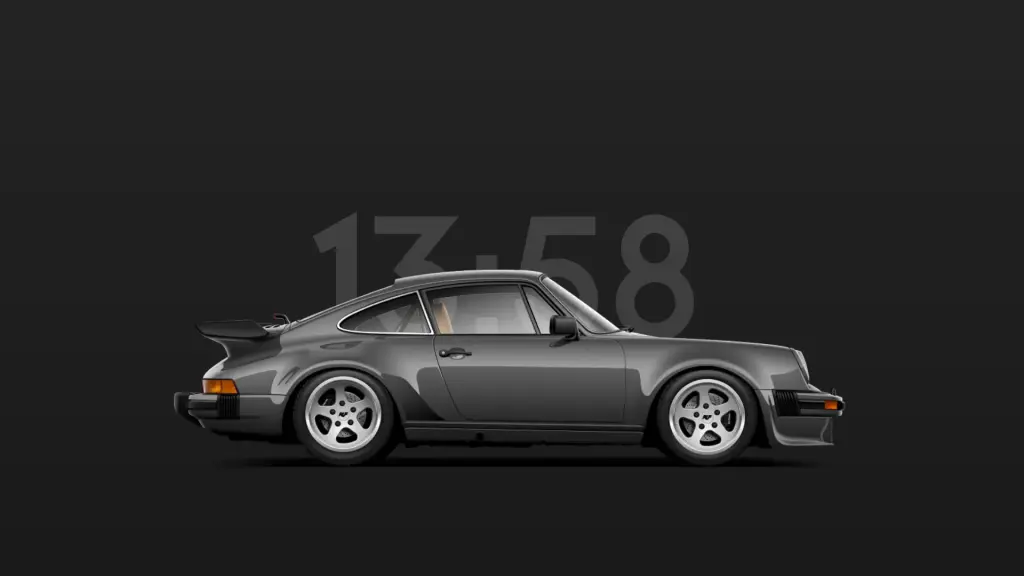 Live wallpaper Porsche (RUF) 911 (930) download on VSThemes.org