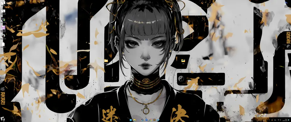 Live wallpaper Akari (GLSSWRKS) download on VSThemes.org