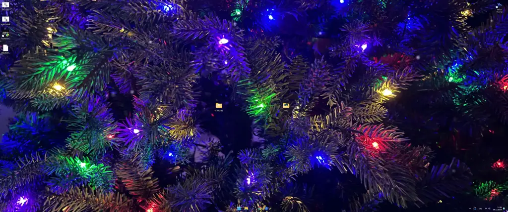 Live wallpaper Christmas Lights download on VSThemes.org