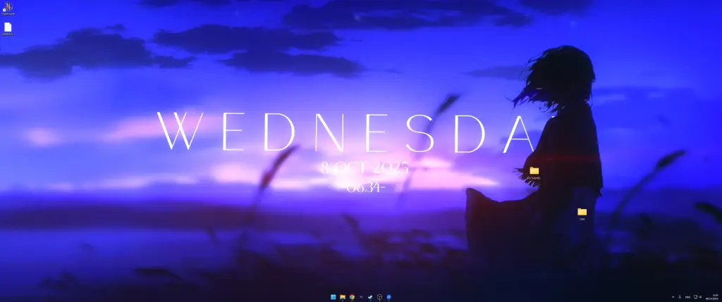 Live wallpaper Purple sunset download on VSThemes.org