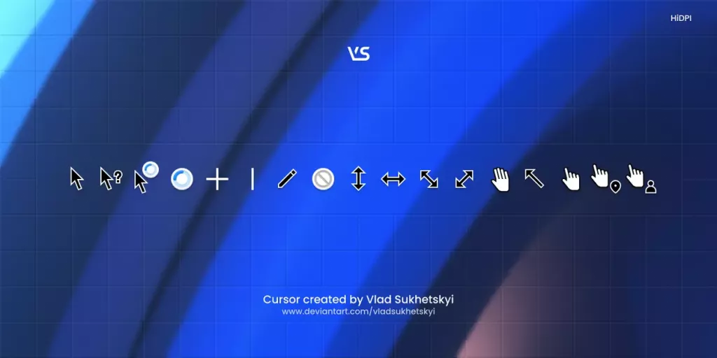 Cursors Version 14.0 on Windows download on VSThemes.org