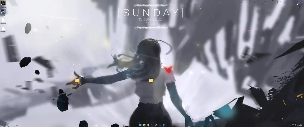 Live wallpaper Yoru from behind (Chainsaw Man) download on VSThemes.org