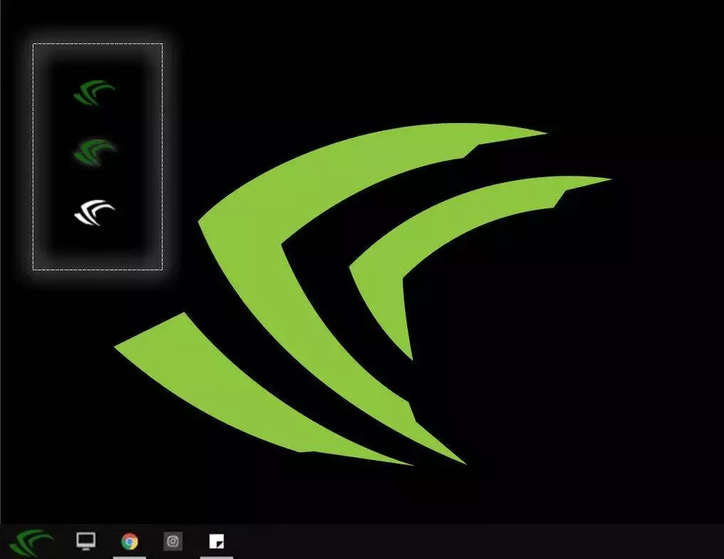 Start orb Nvidia logo for Windows download on VSThemes.org