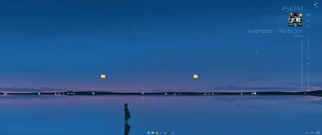 Live wallpaper Solitary Reflection download on VSThemes.org