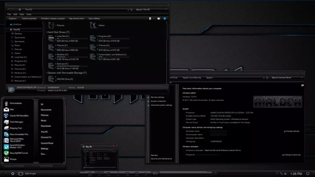 Theme Airlock for Windows 10 download on VSThemes.org