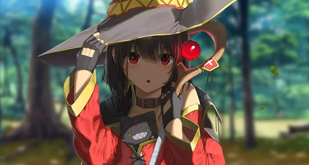 Живые обои Megumin - KonoSuba [4K] скачать на VSThemes.org