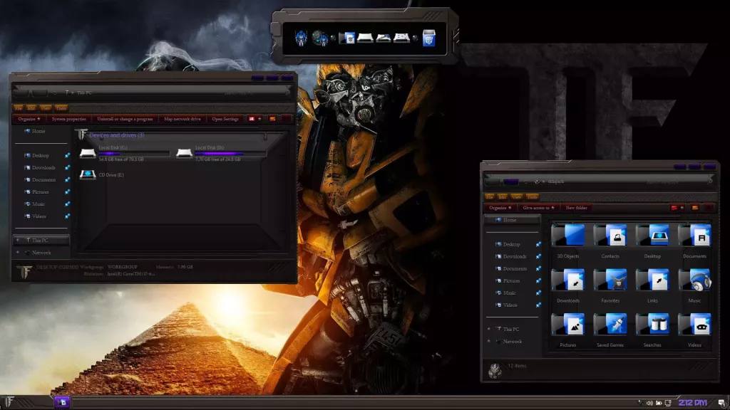 Theme Transformers for Windows 11 download on VSThemes.org