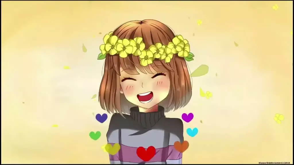 Live wallpaper [ Music responsive ] [ HDR 4K ] Frisk and Chara from ...