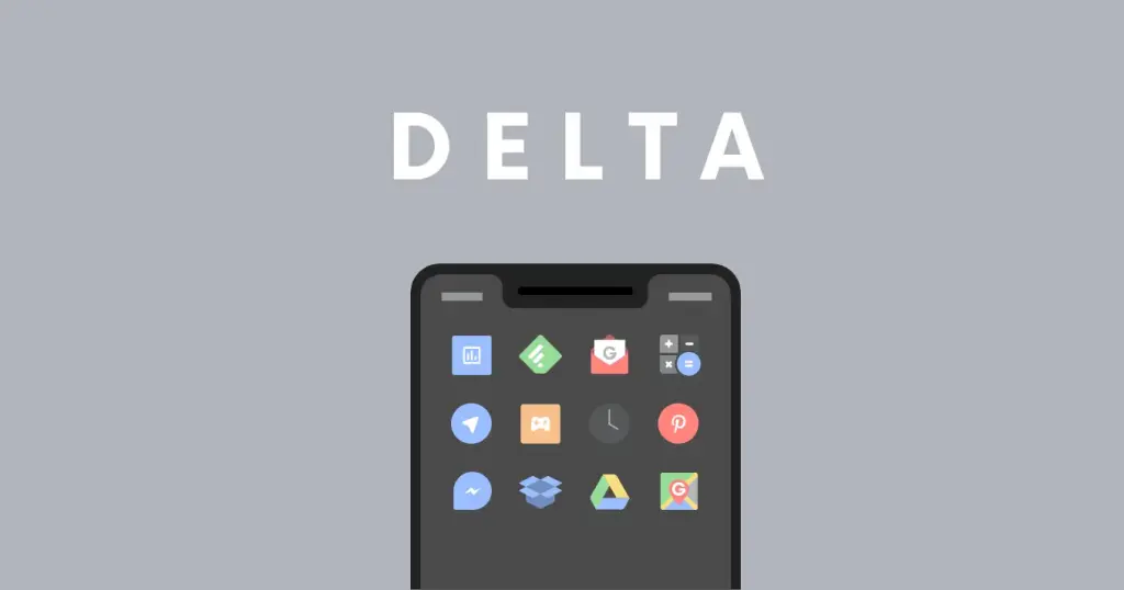 Icons Delta download on VSThemes.org