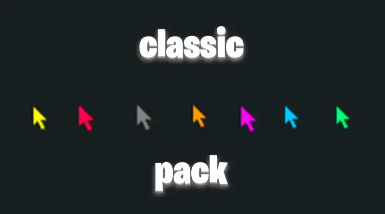 Cursors Classic Pack on Windows download on VSThemes.org