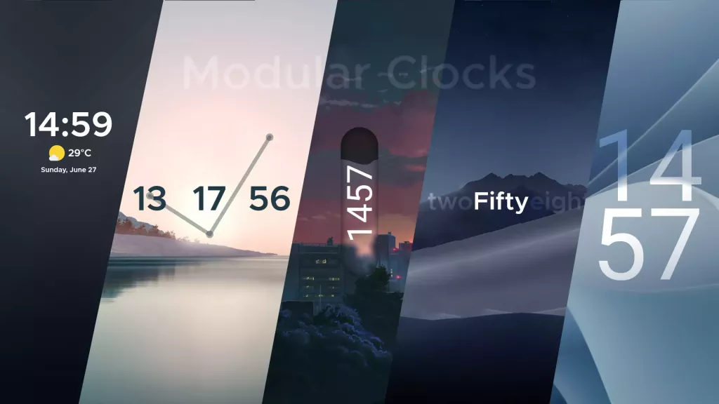 Skin Modular Clocks for Rainmeter download on VSThemes.org