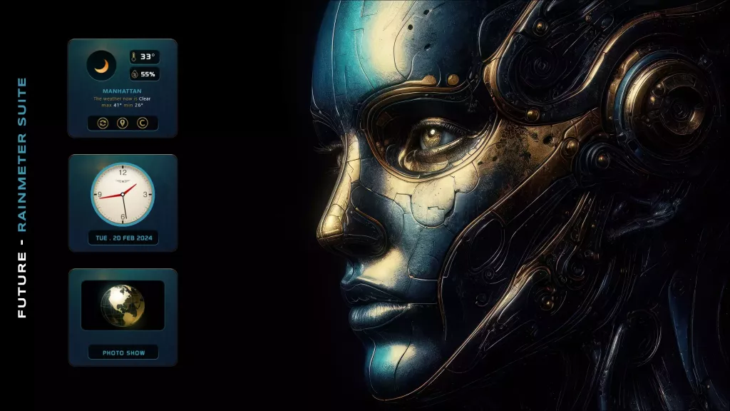 Skin FUTURE-SUITE for RAINMETER for Rainmeter download on VSThemes.org