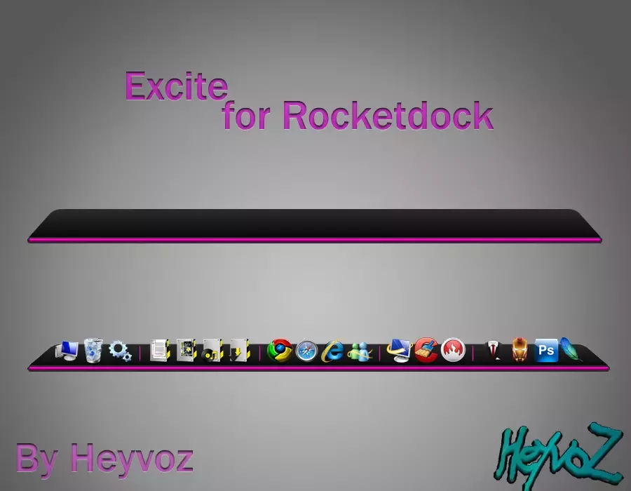 Skin Exite for RocketDock download on VSThemes.org